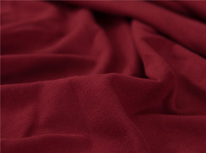 Garnet Red L-shaped Sofa Cover Adaptable in Australia